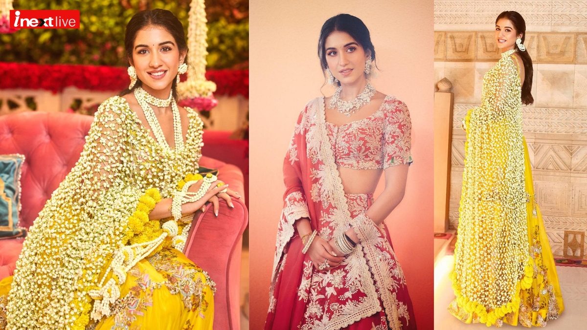Bride To Be Radhika Merchant Wore Dupatta Made Of Real Jasmine And ...