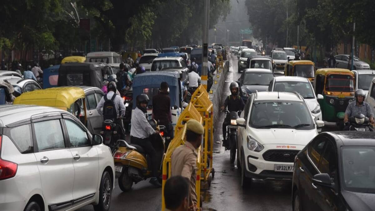 Lucknow News: Traffic Jams In Lucknow Are Raining Troubles On People ...