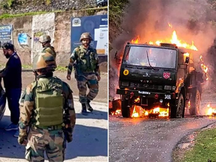 Poonch Attack Special Forces Teams Drones Choppers Launch Search And ...