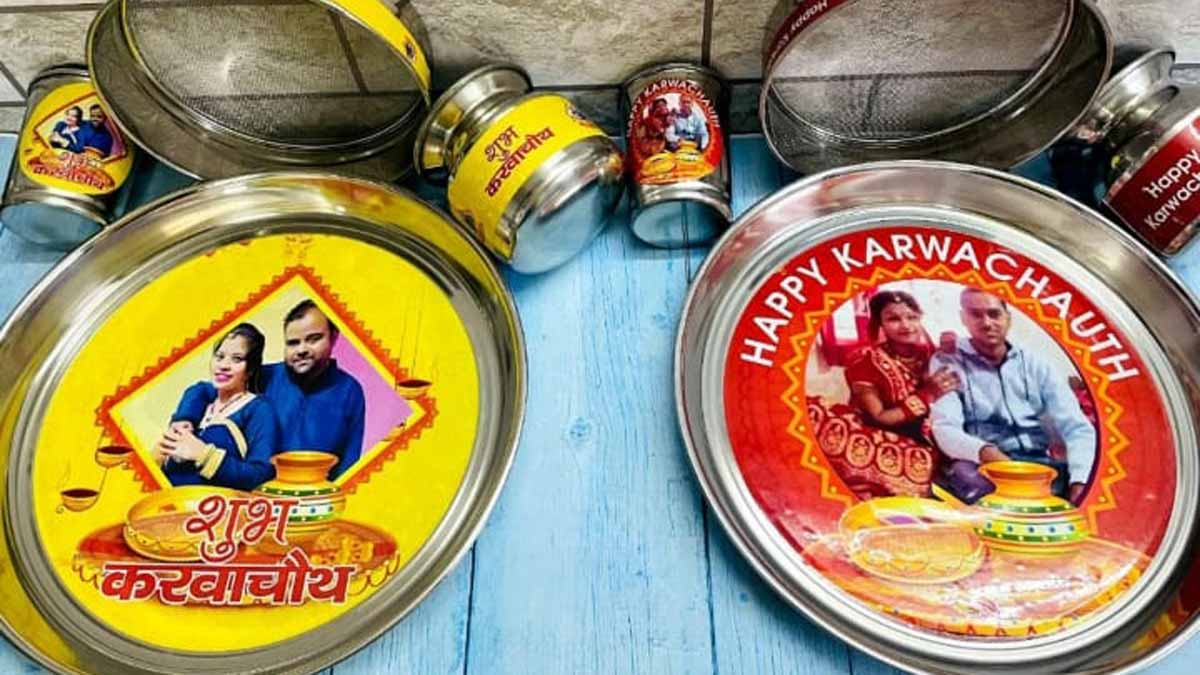 Lots Of Offers In Karva Chauth Market In Banaras - Varanasi News