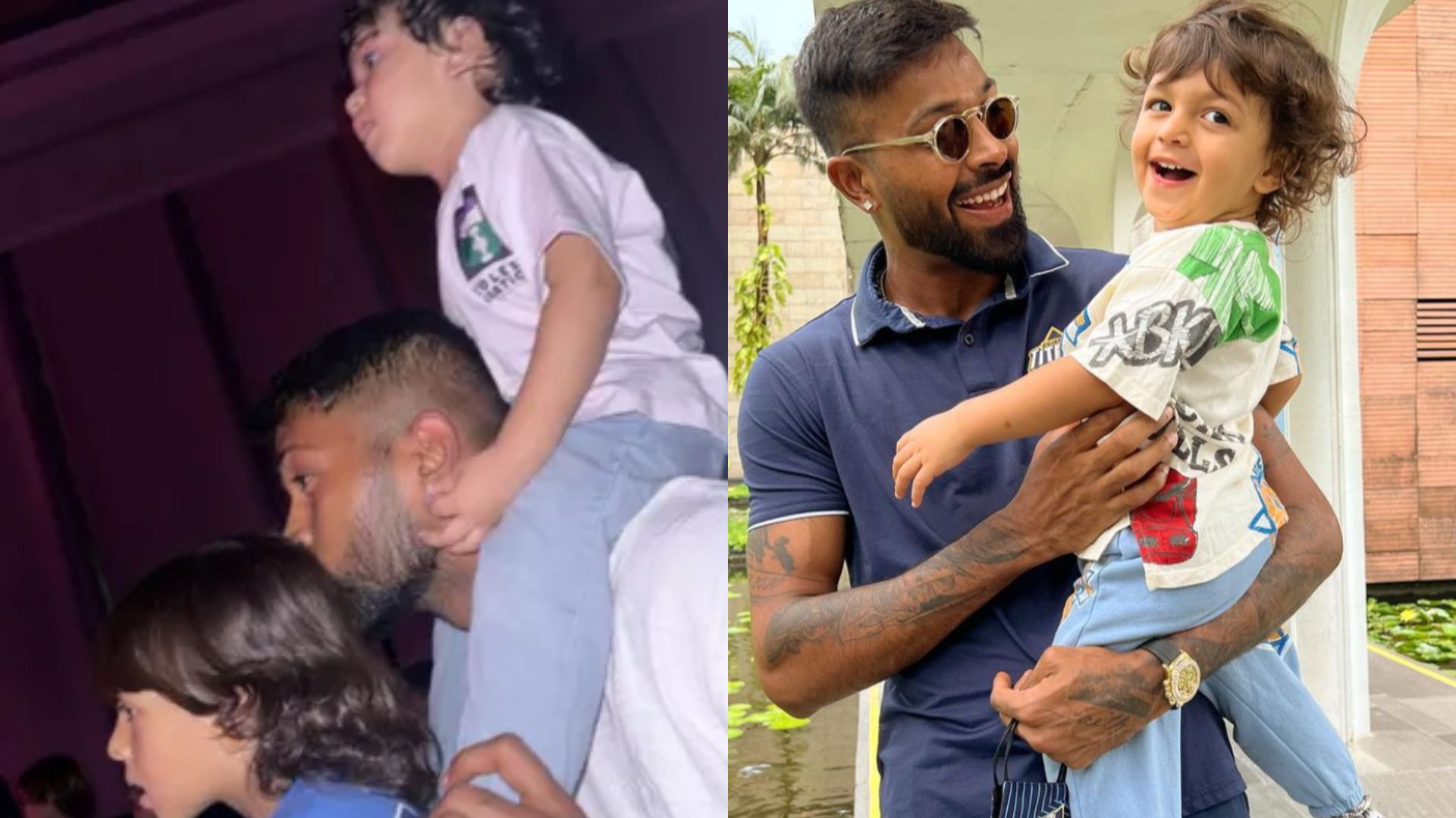 Hardik Pandya Shares Heartwarming Picture With Son Agastya Nephew Kavir ...