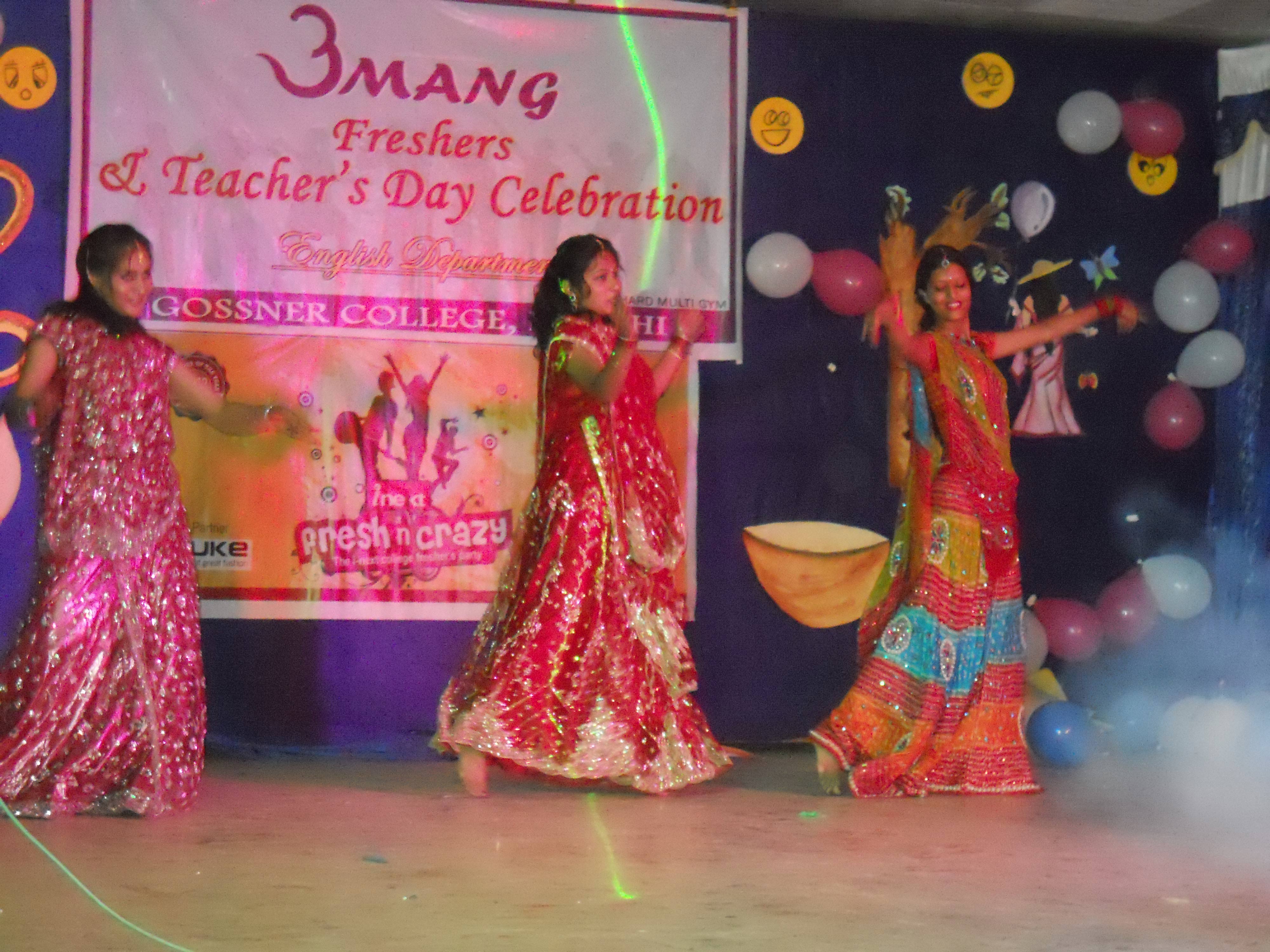 Freshers Party Celebration At Gossner College, Photo Gallery Inext Live