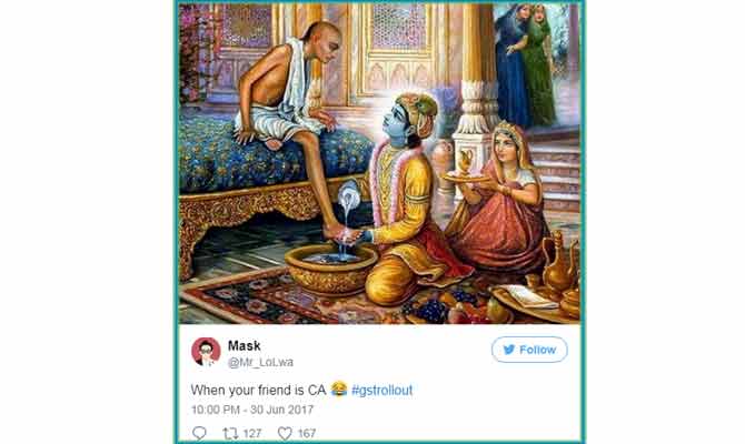 GST Rollout Most Funny Twitter Memes And Jokes- GST लॉन्‍च पर आई जोक्‍स ...