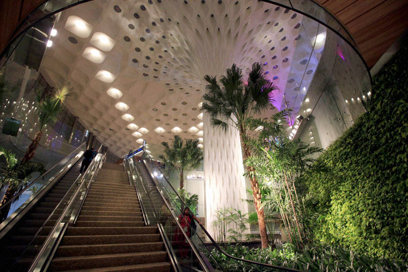Mumbai New Terminal 2 Of Chhatrapati Shivaji International Airport ...