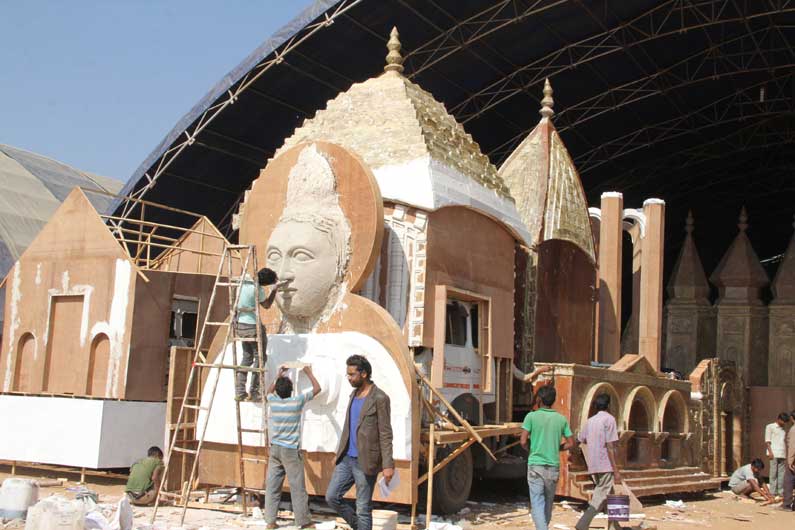 Preparation Of Jhanki For Republic Day, Photo Gallery Inext Live