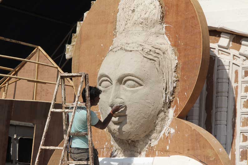 Preparation Of Jhanki For Republic Day, Photo Gallery Inext Live