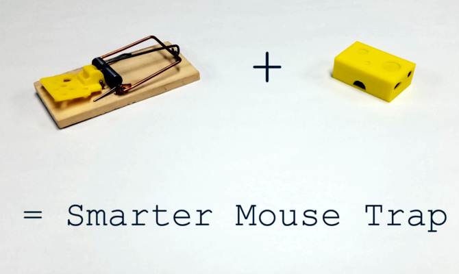 Smart Wifi Mouse Trap Tool Will Notify Your Smartphone When Mouse Is ...